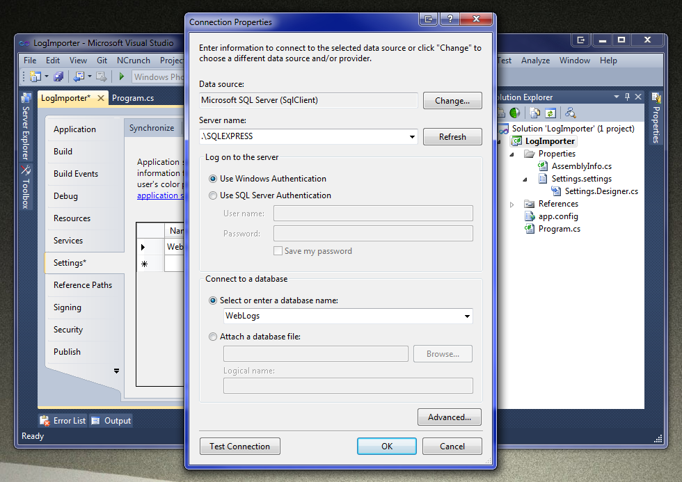 Slick Analytics With Logparser And Sqlbulkcopy Technical Taco